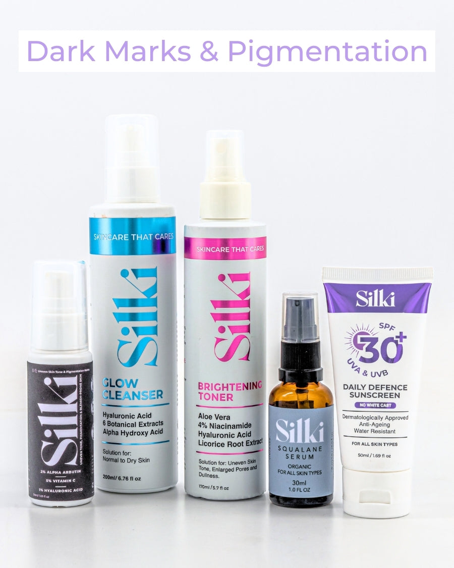 Glow AM and PM Dark Marks and Pigmentation 5 Set – Silki